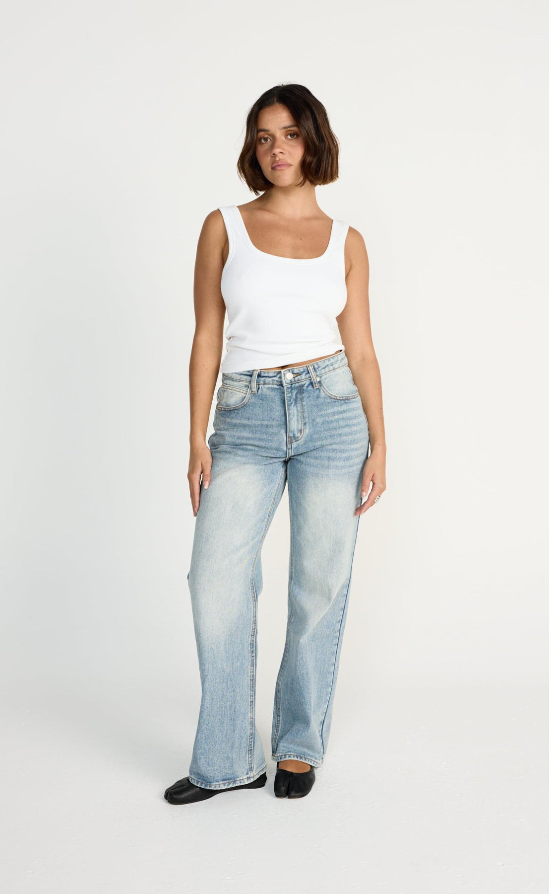 Ryan Jeans (Mid Faded) – CHARCOAL