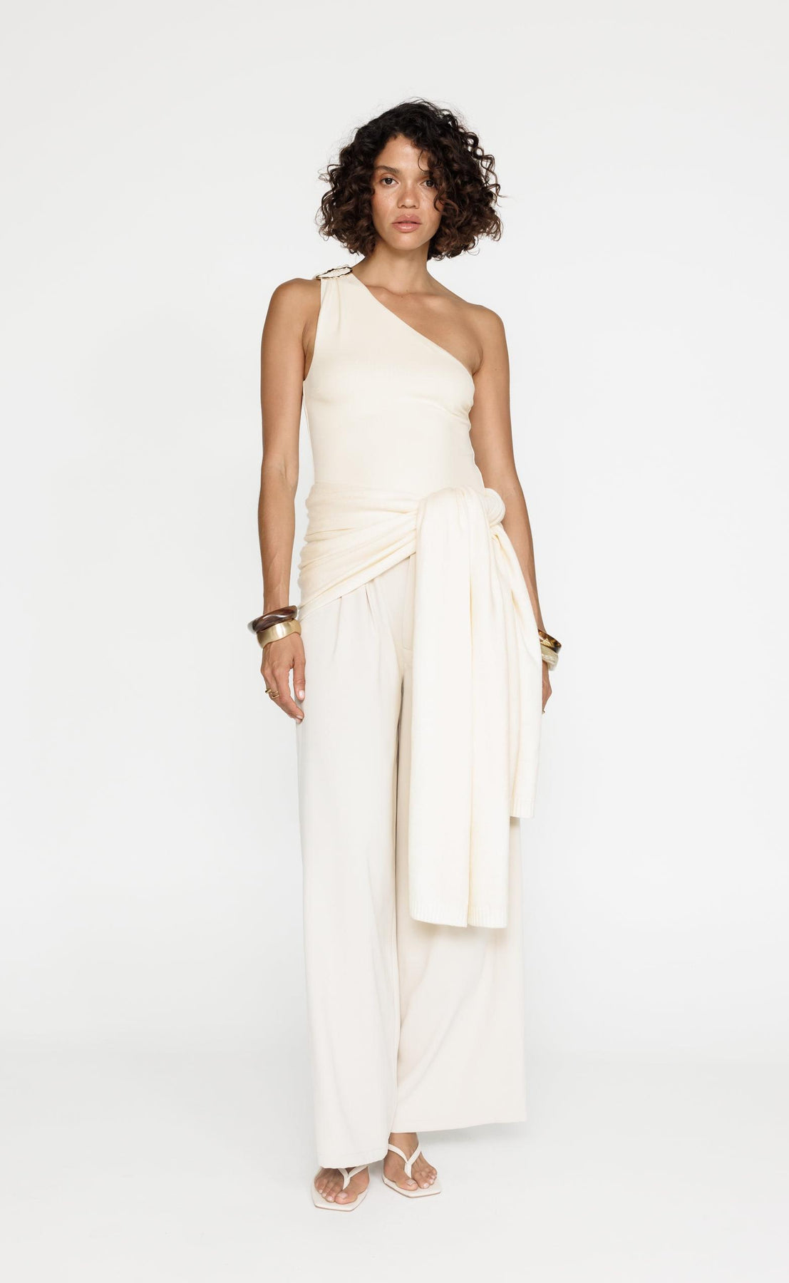 Nikolette Top (Butter) | CHARCOAL Exclusive - Asymmetrical Neckline ...