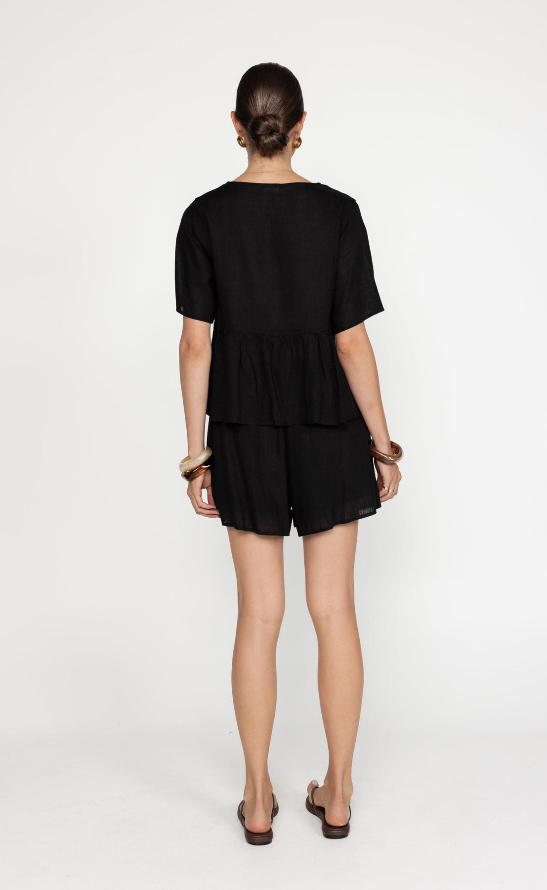 Rachel Shorts (Black) – CHARCOAL