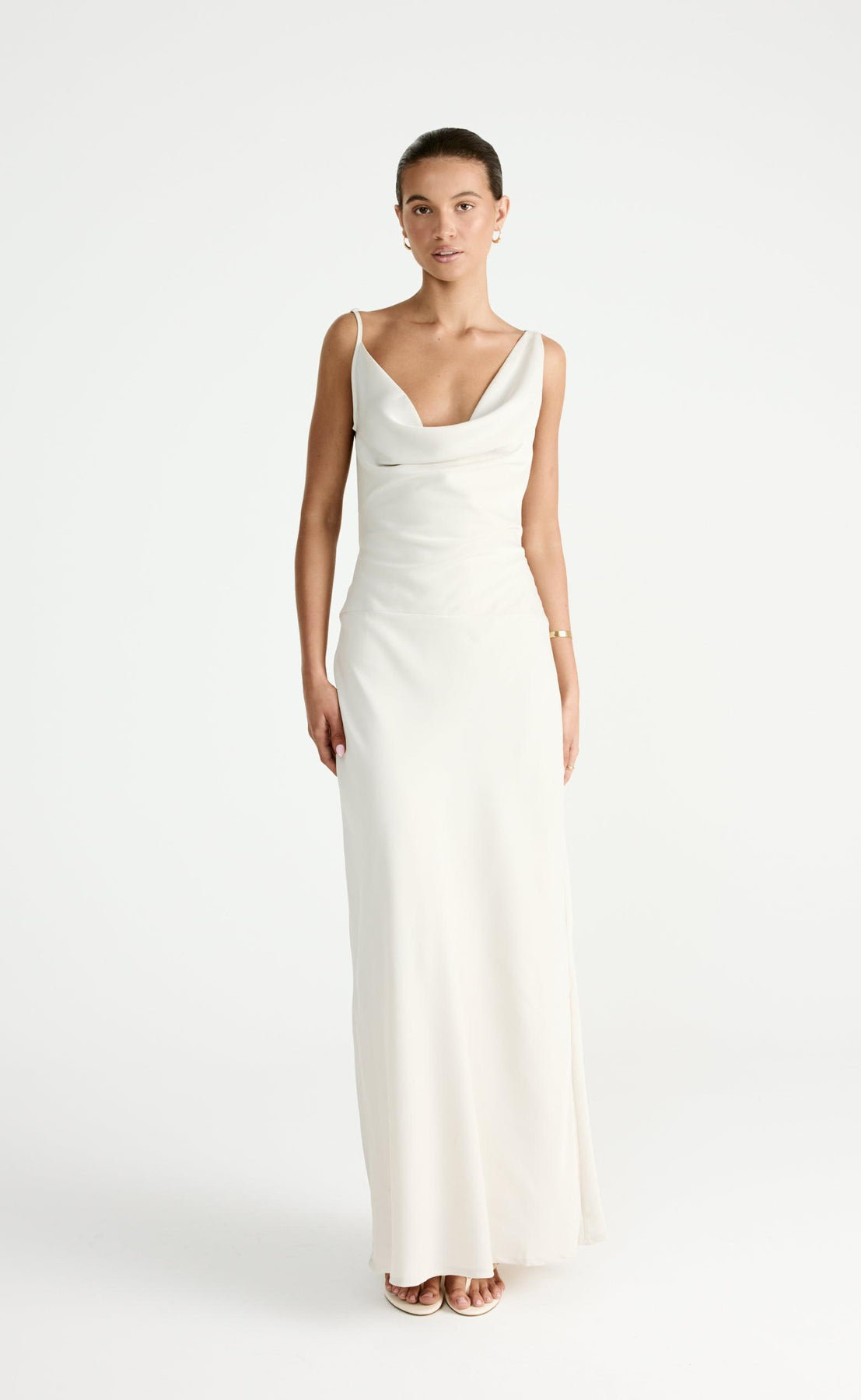 Adley Maxi Dress (Oat) | By CHARCOAL