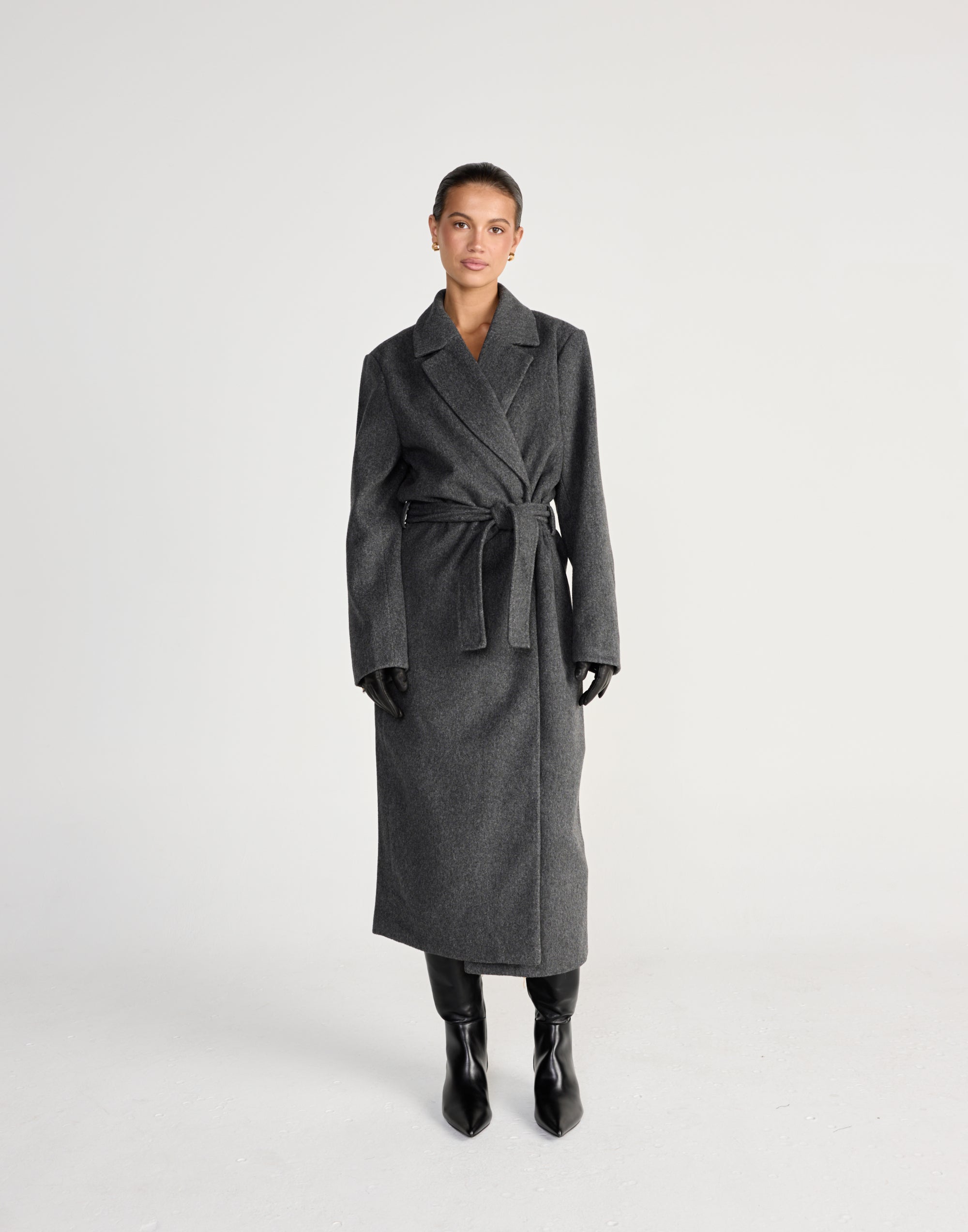 Sorrel Trench Coat (Slate) – CHARCOAL