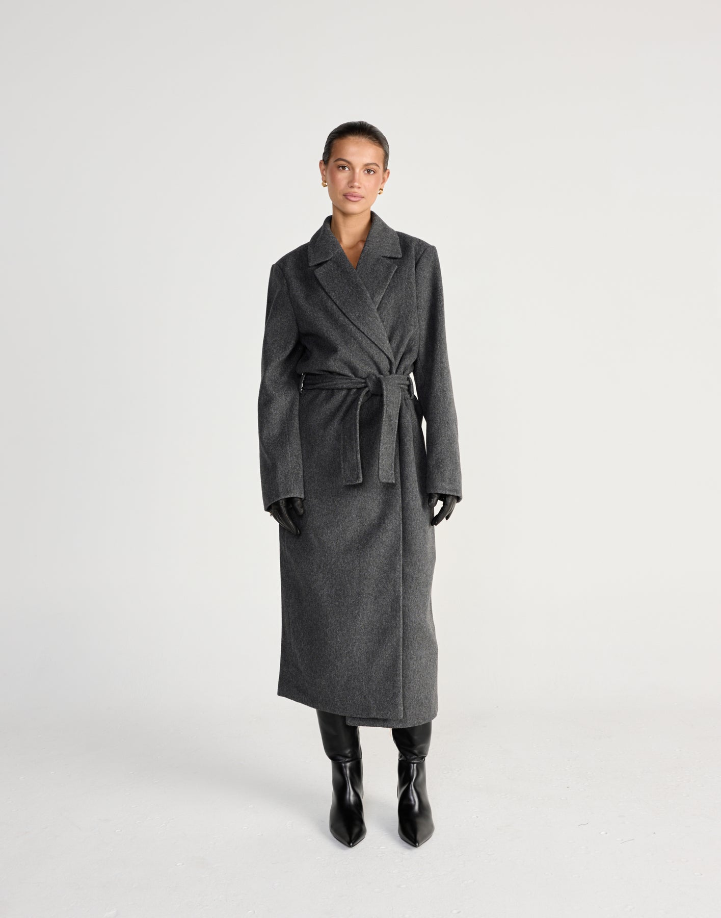 Sorrel Trench Coat (Slate) – CHARCOAL