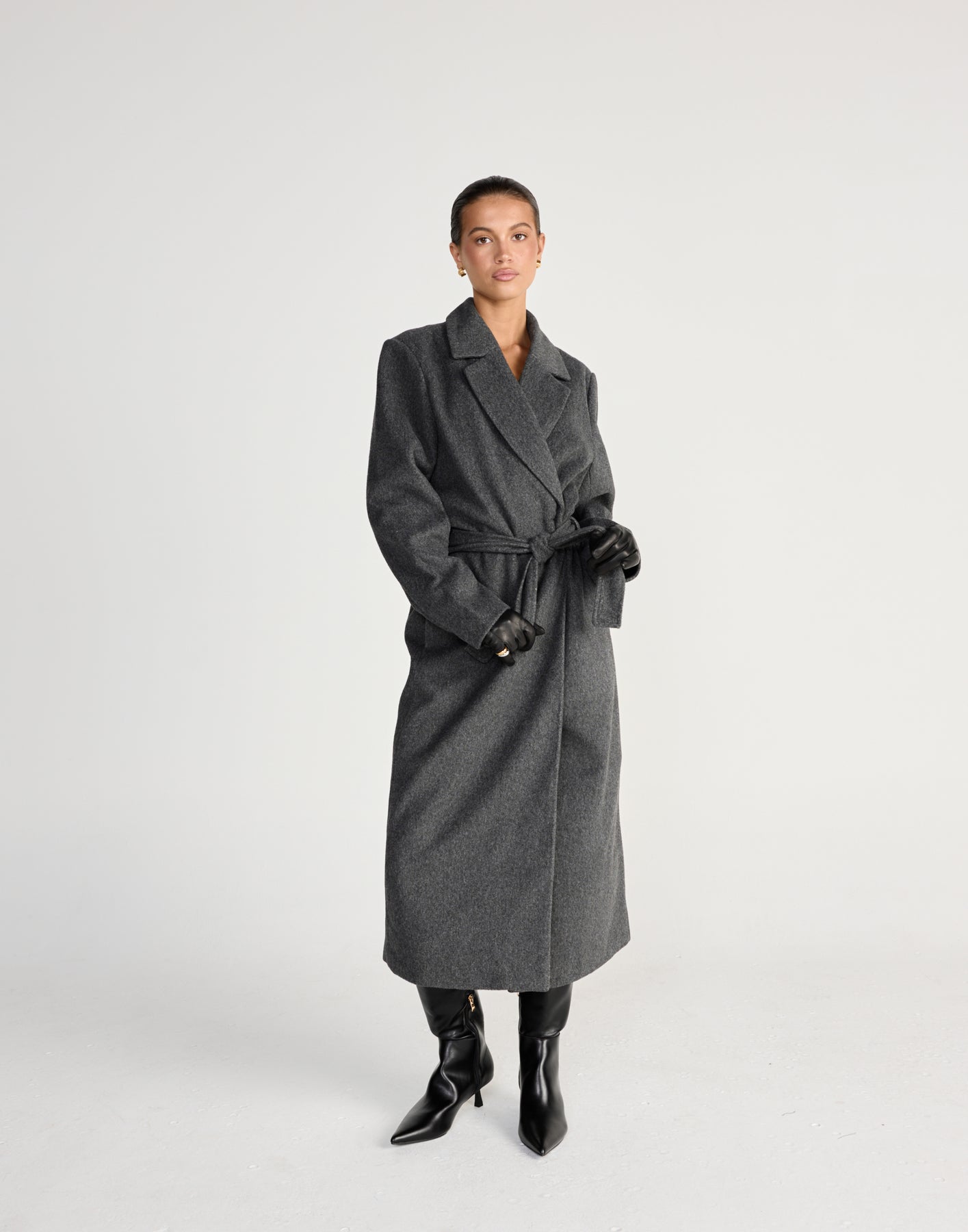 Sorrel Trench Coat (Slate) – CHARCOAL