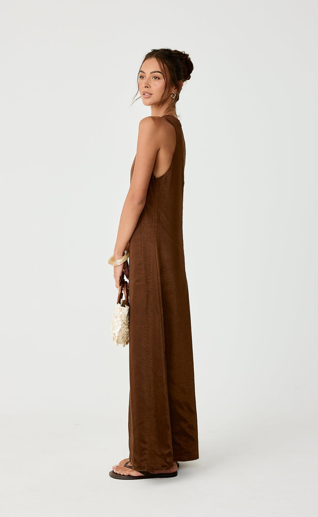 Juro Maxi Dress (Toffee) – CHARCOAL