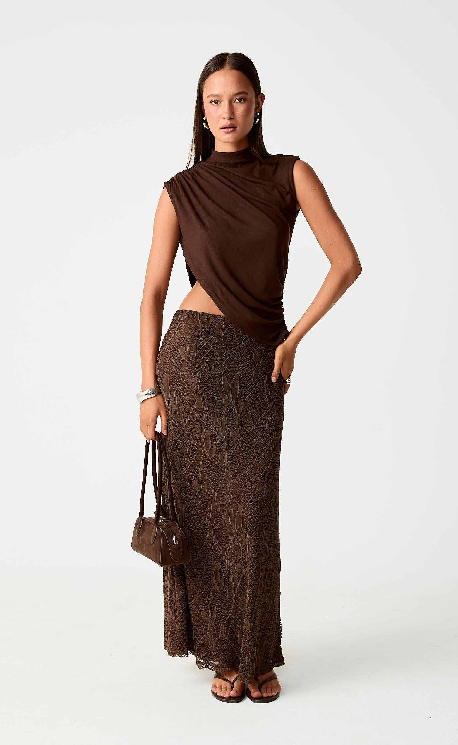 Lennox Top (Chocolate) – CHARCOAL