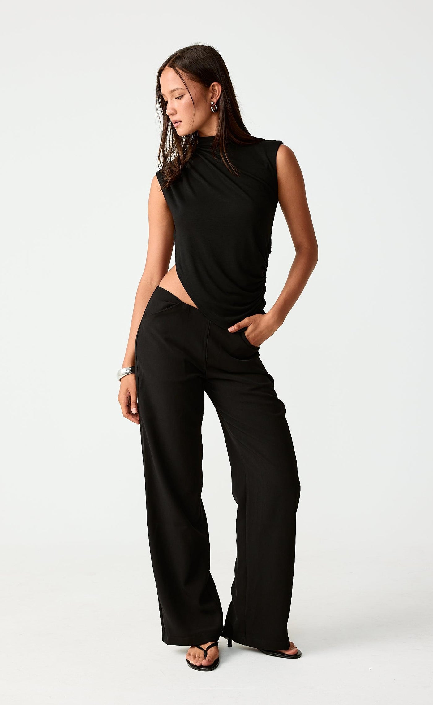 Lennox Top (Black) – CHARCOAL