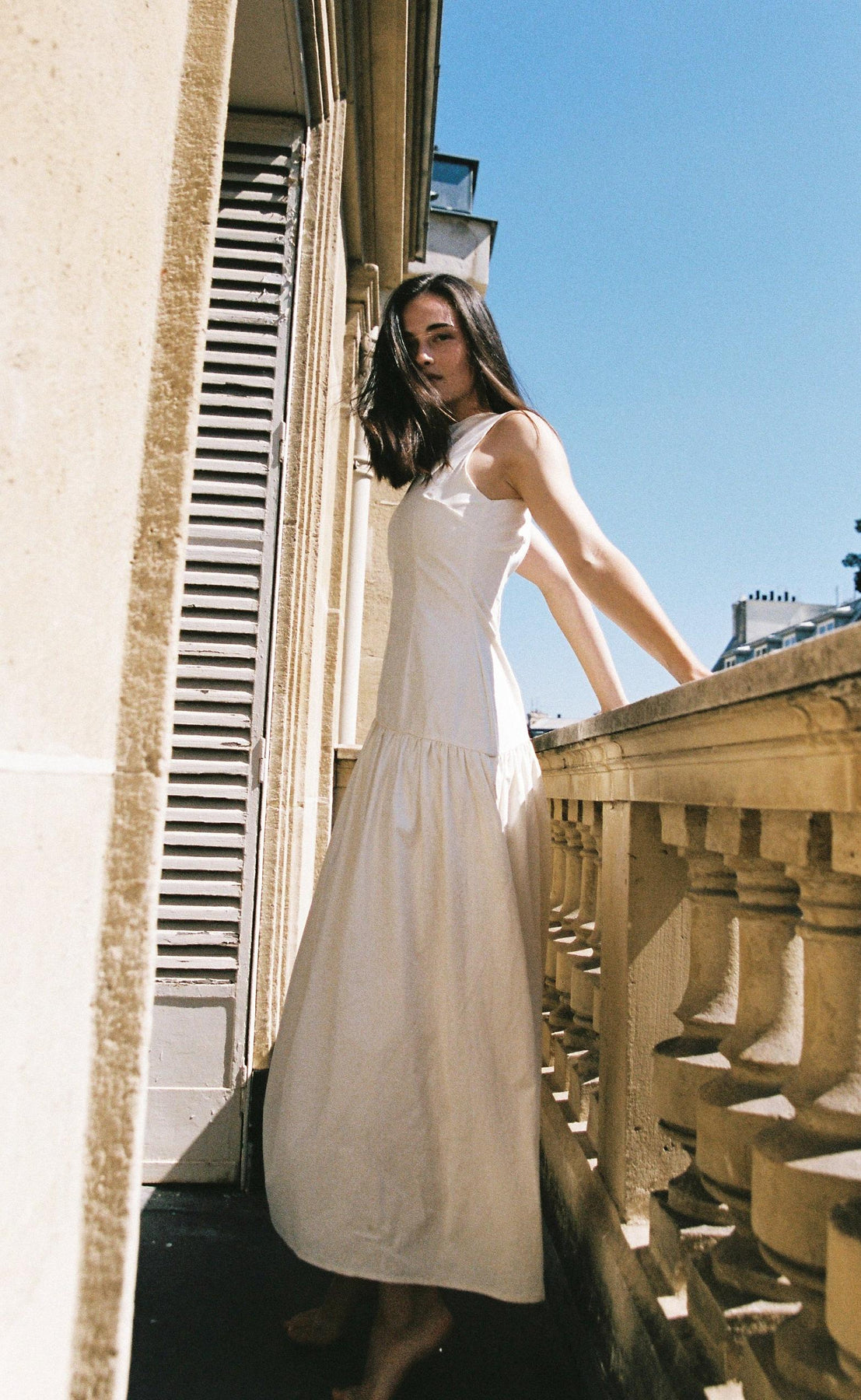 Caden Maxi Dress (Cream) – CHARCOAL