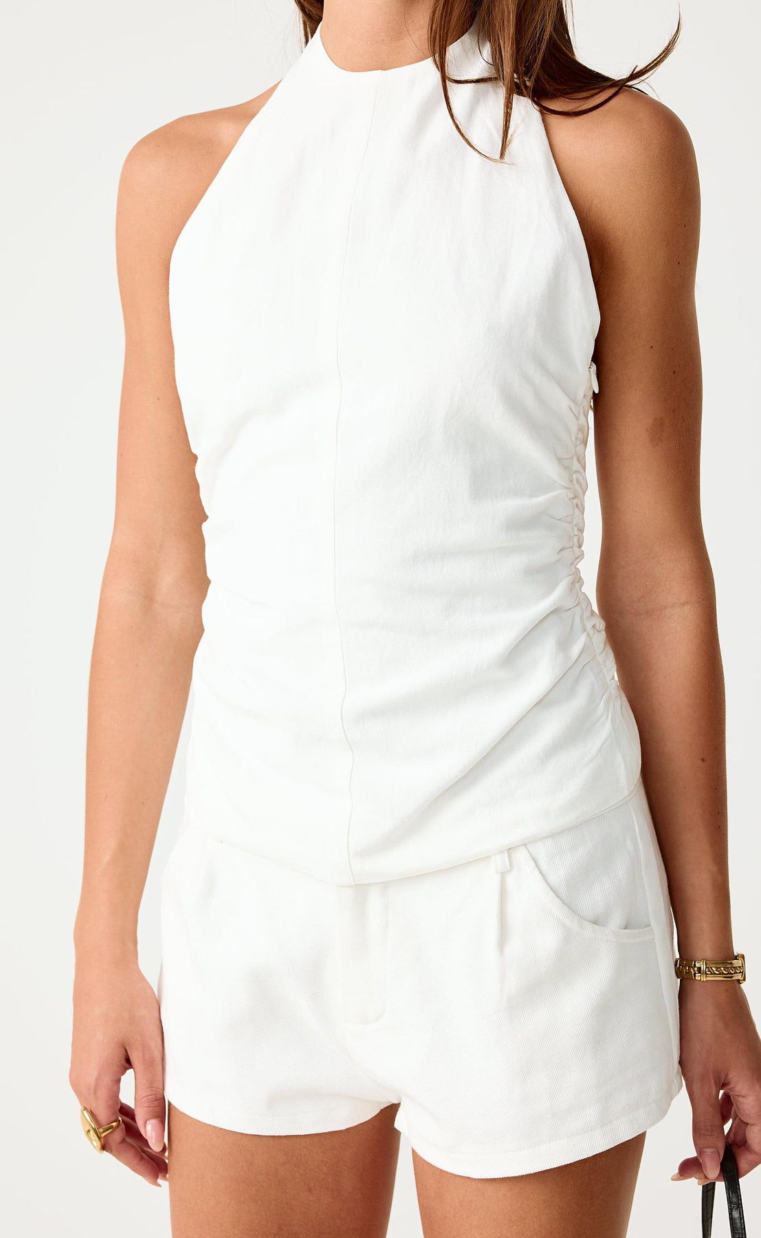 Oasis Top (Off White) – CHARCOAL