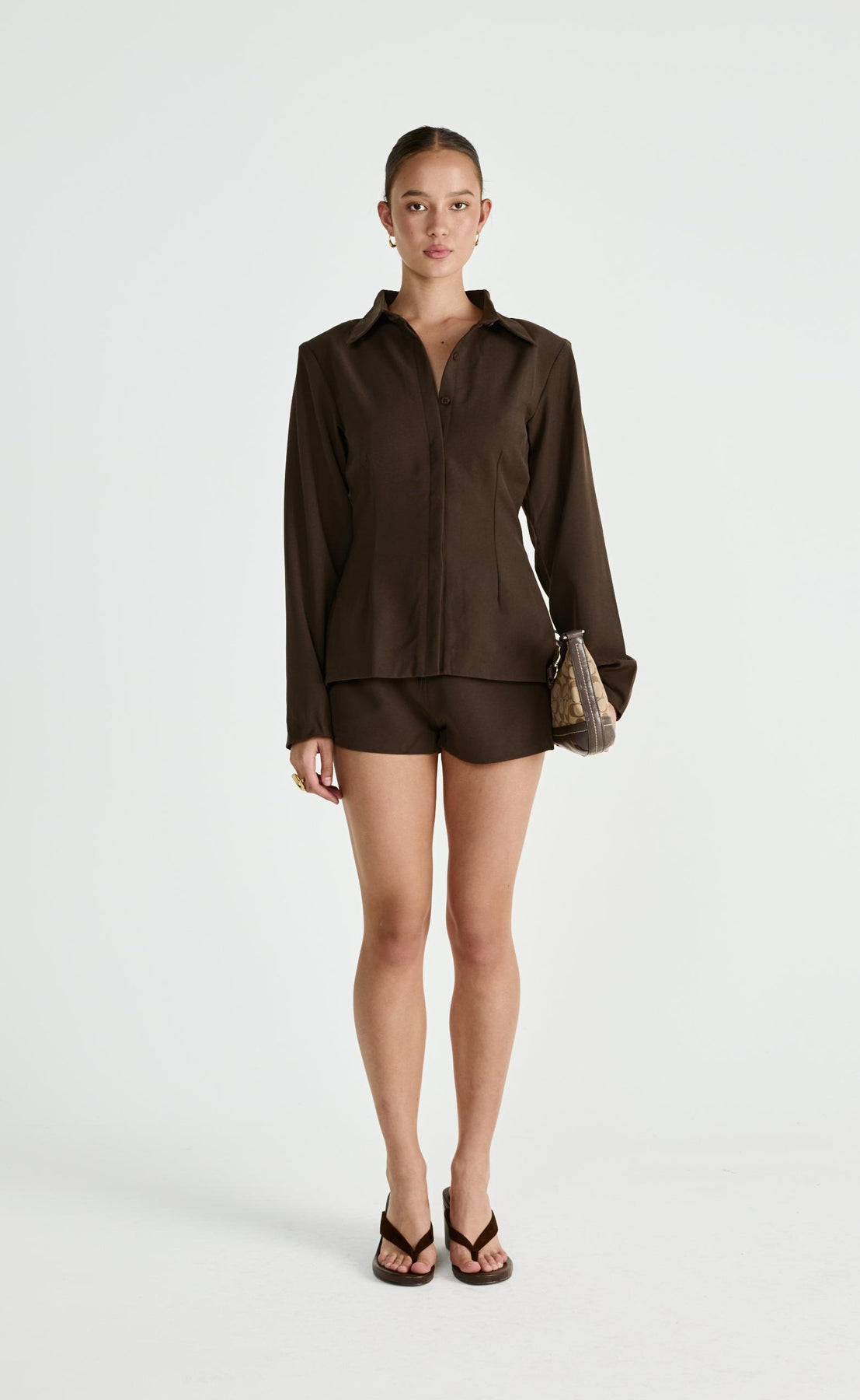 Mariella Top (Chocolate) – CHARCOAL