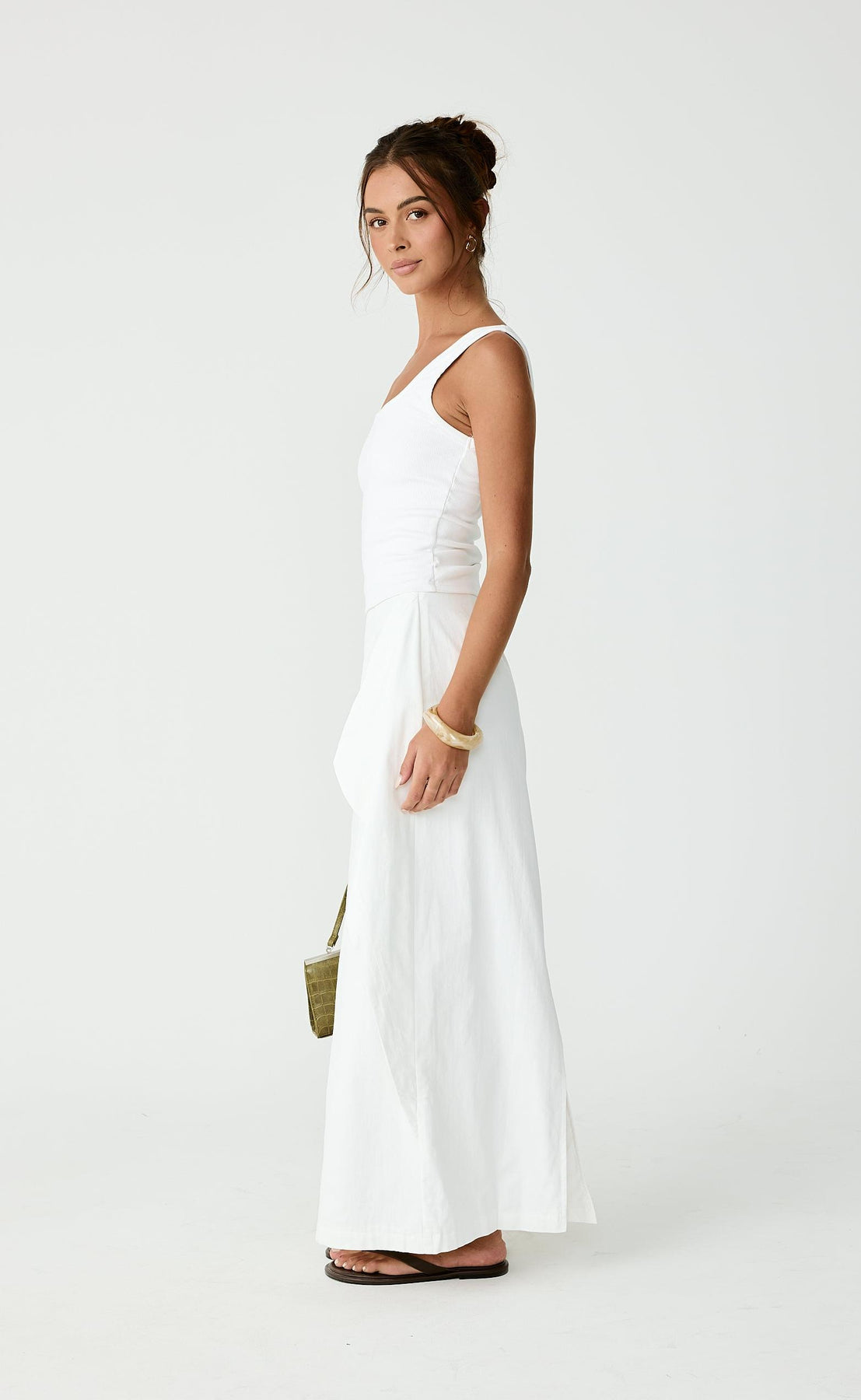 Sizzling Maxi Skirt (Off White) – CHARCOAL