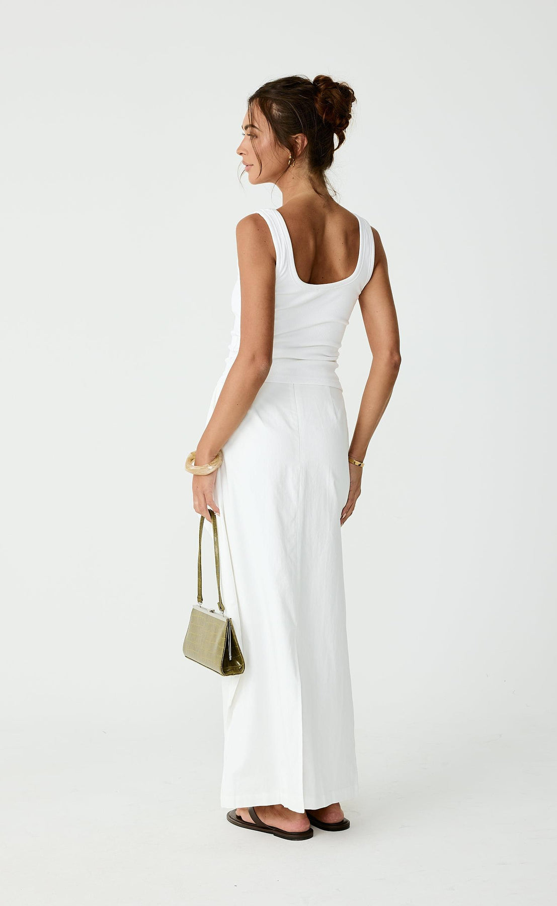 Sizzling Maxi Skirt (Off White) – CHARCOAL