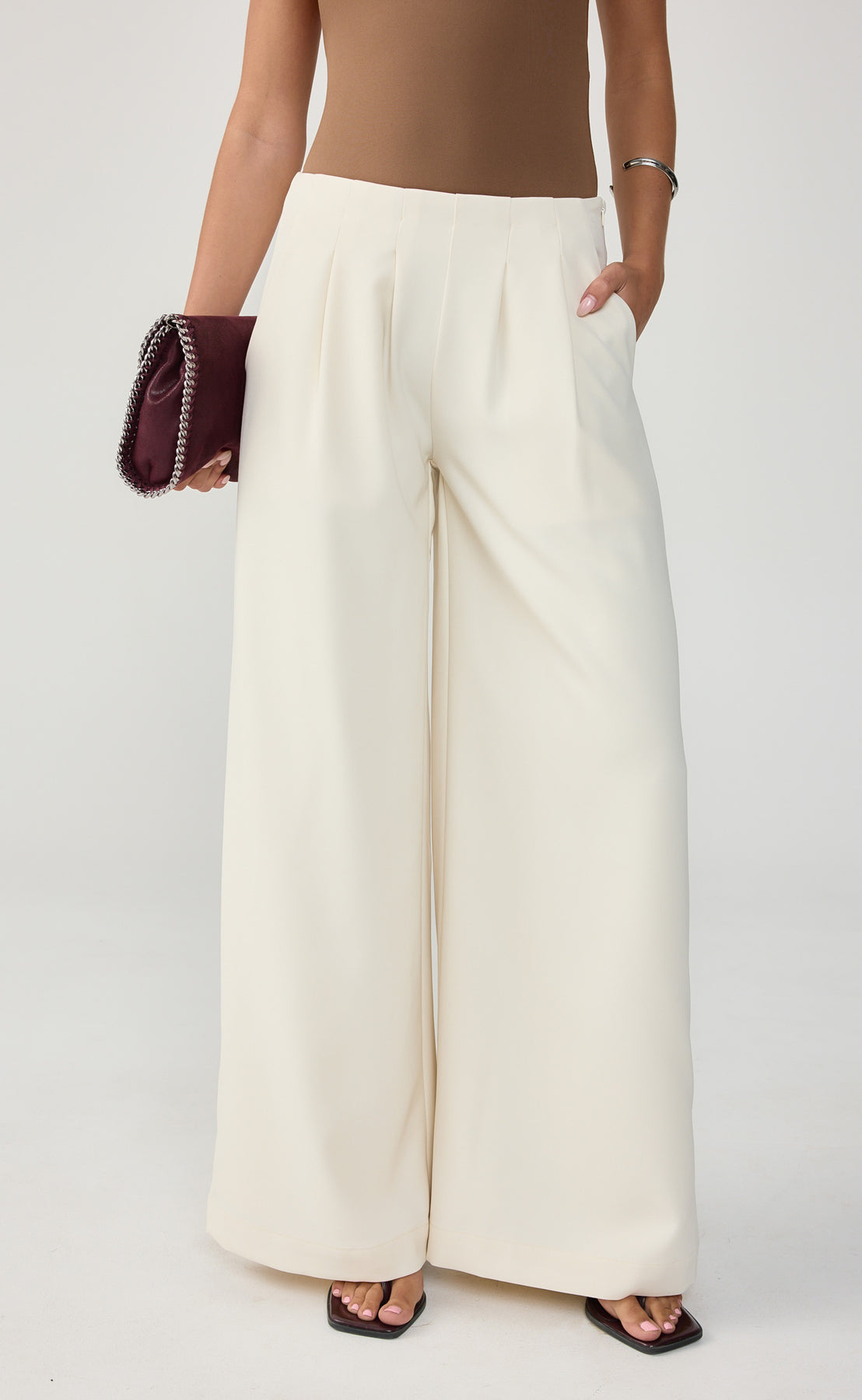 Jenny Pants (Cream) – CHARCOAL